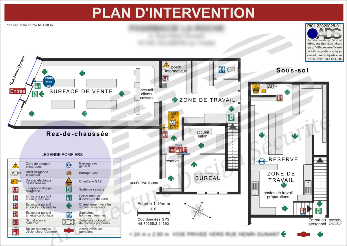 PLANS INCENDIES : intervention et évacuation – Elaboration des plans de ...